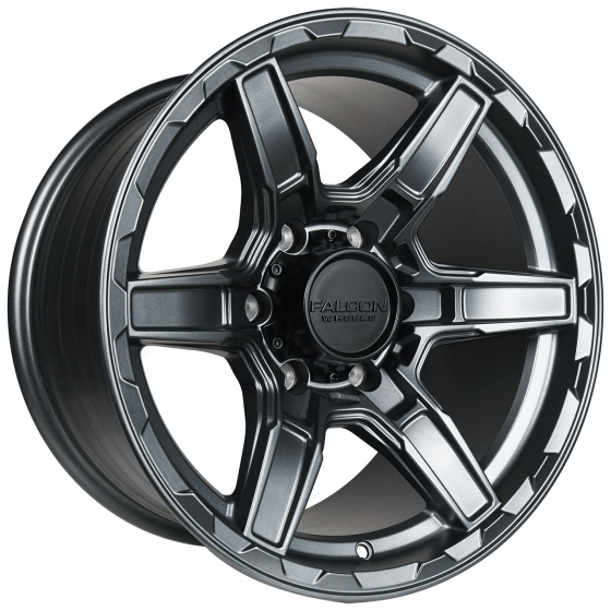 Falcon T3 in Matte Gunmetal | Wheel Specialists, Inc.